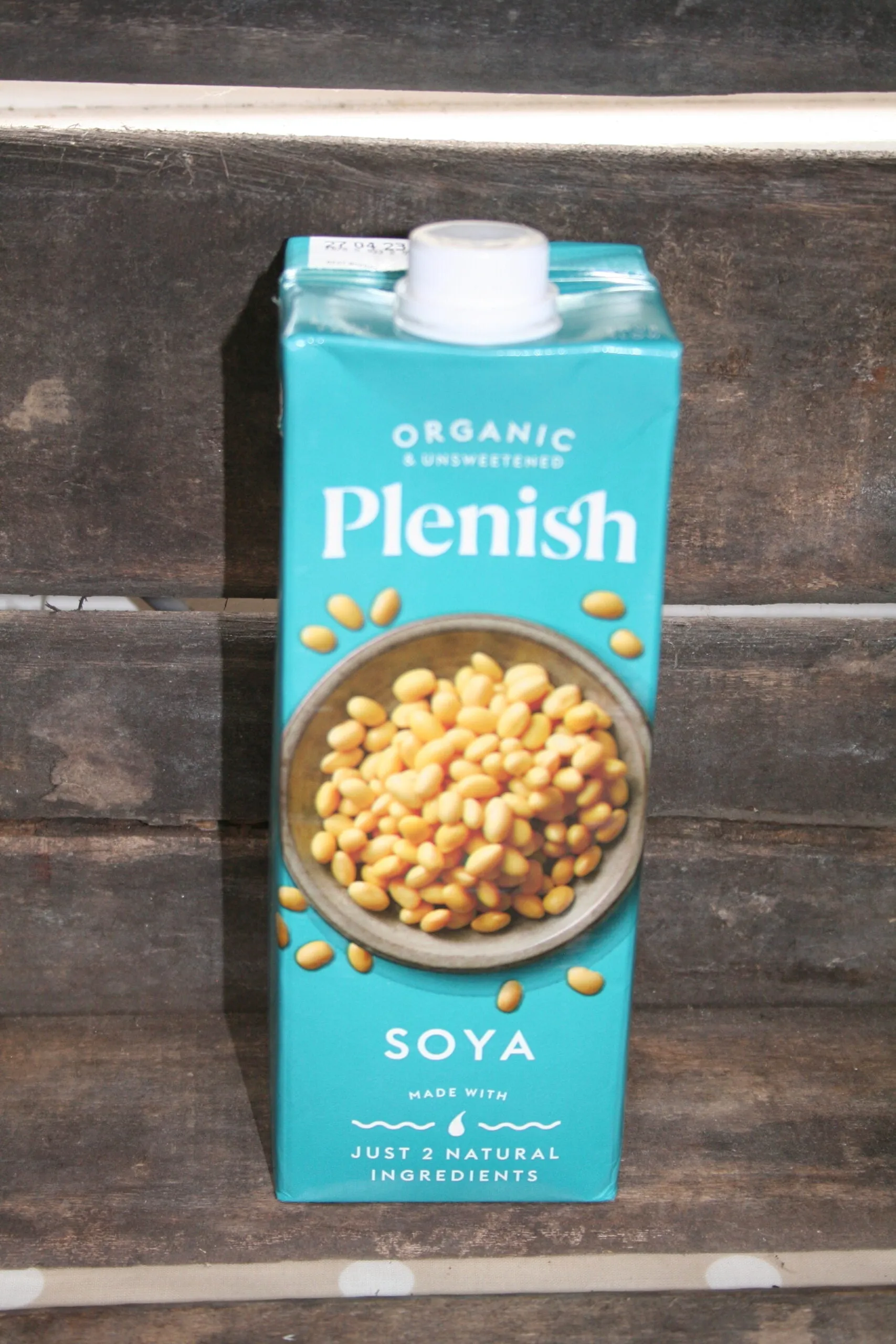 PLENISH Organic & Unsweetened Soya Milk (1L) - Organically Speaking ...