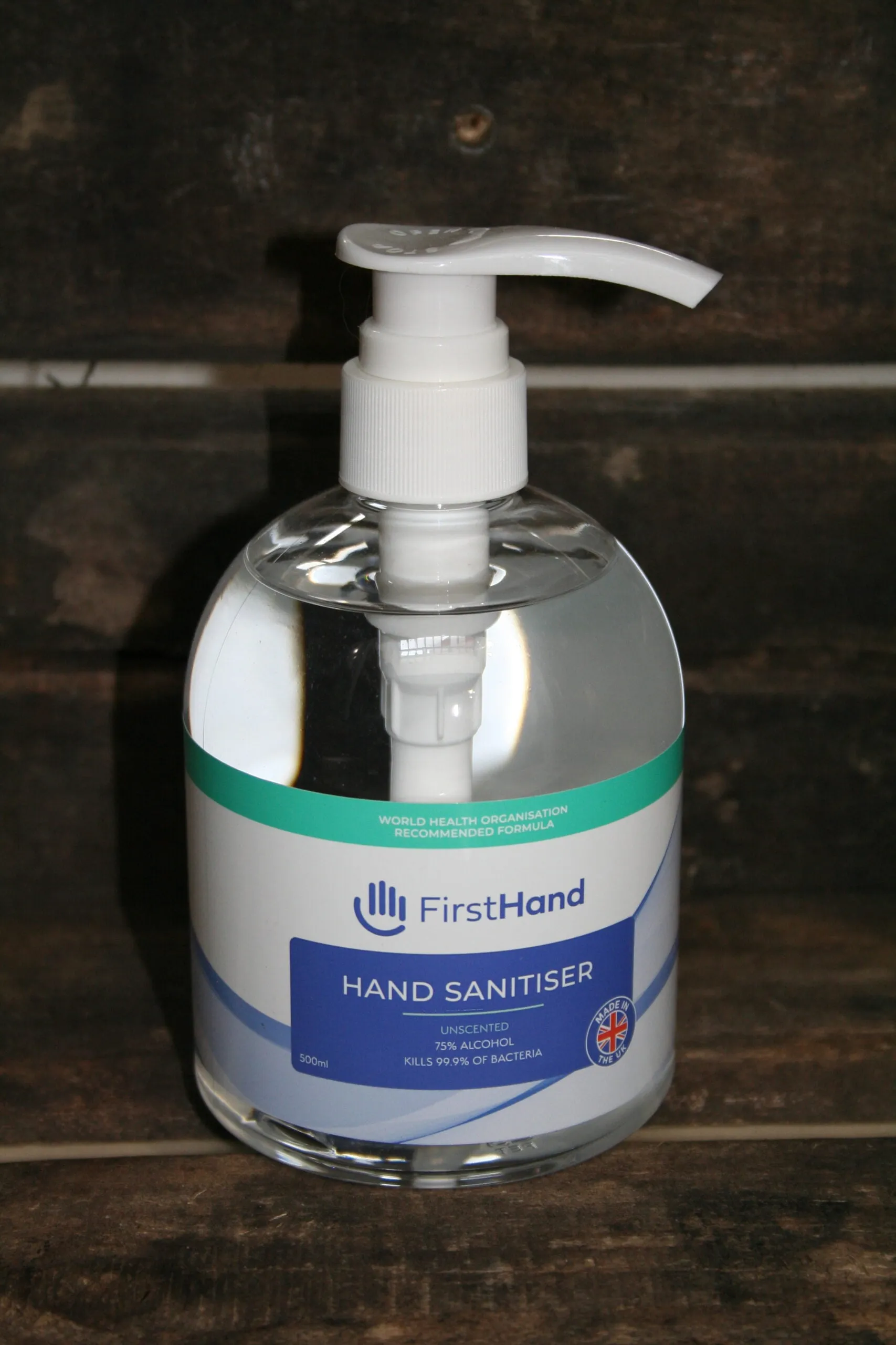 FIRST HAND Hand Sanitiser with Pump (500ml) - Organically Speaking ...