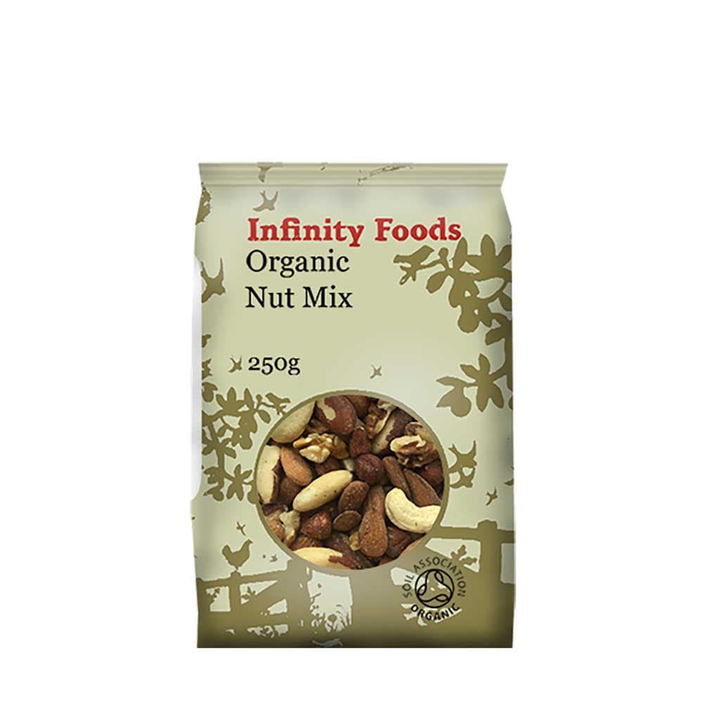 INFINITY FOODS Organic Nut Mix (250g) - Organically Speaking Organic Shop