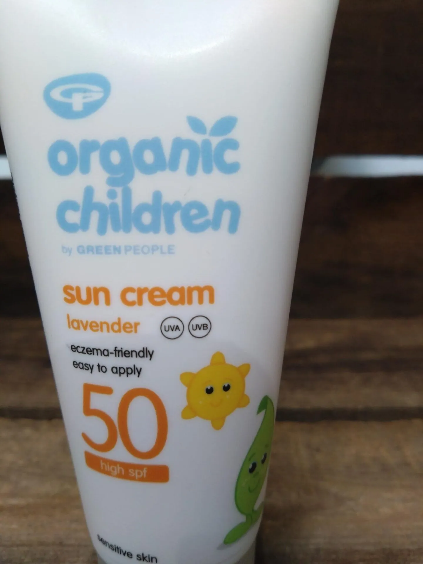 GREEN PEOPLE Organic Childrens Sun Cream Factor 50 (100ml ...