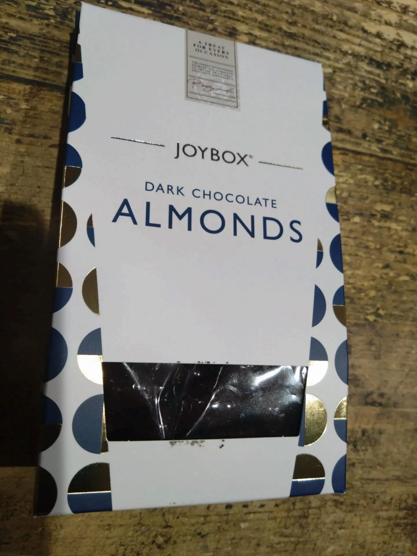 JOYBOX Dark Chocolate Almonds (150g) - Organically Speaking Organic Shop